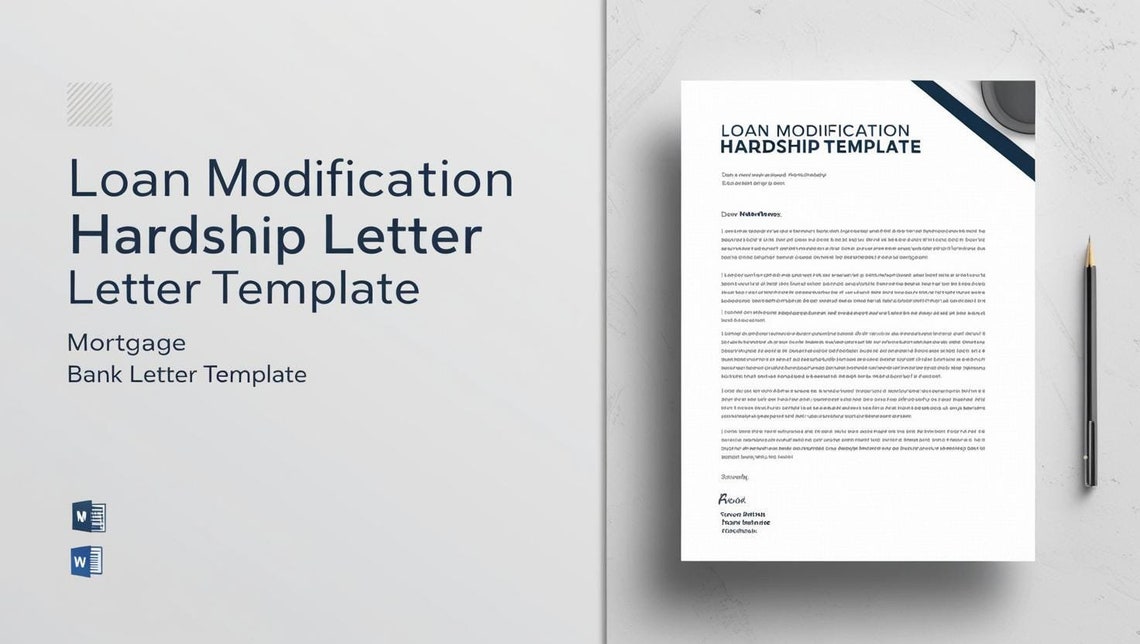 Loan Modification Hardship Letter Template Mortgage Hardship Letter ...