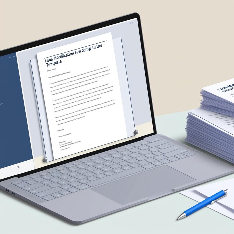 Loan Modification Hardship Letter Template Mortgage Hardship Letter ...