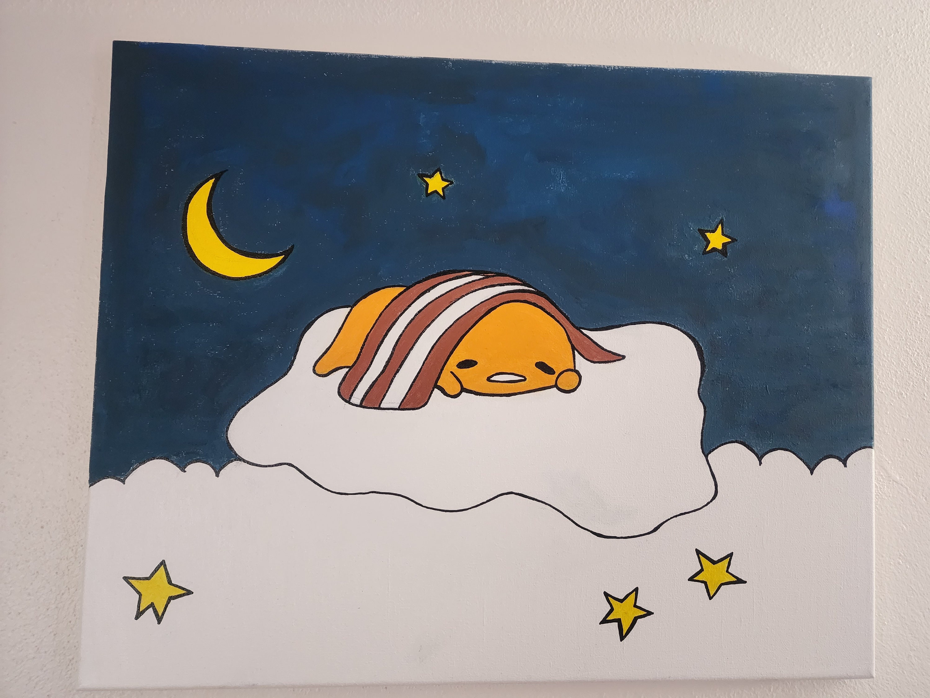 Gudetama Painting - Etsy