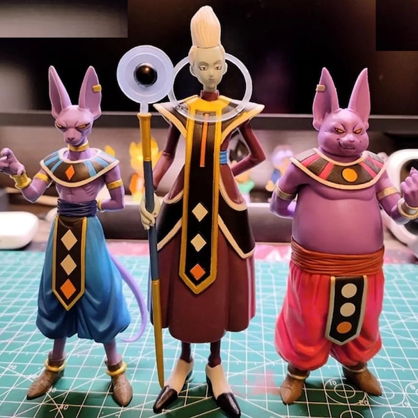 Beerus Anime Figure - Etsy