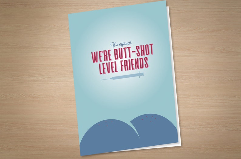 Digital Greeting Card, Printable Cards, Fertility, IVF, butt Shot - Etsy