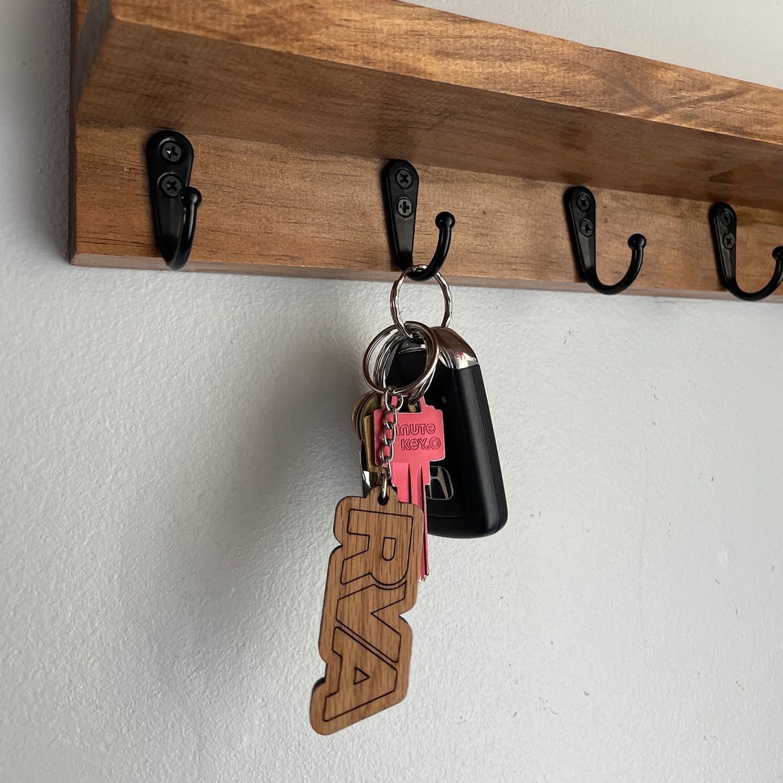 RVA Keychains Richmond, Virginia Acrylic, Wood Keychain - Etsy