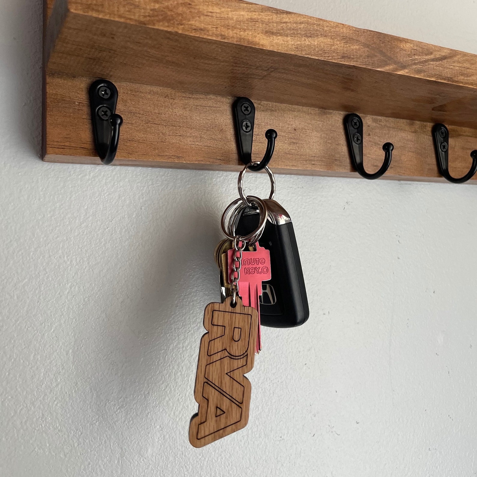 RVA Keychains Richmond, Virginia Acrylic, Wood Keychain - Etsy