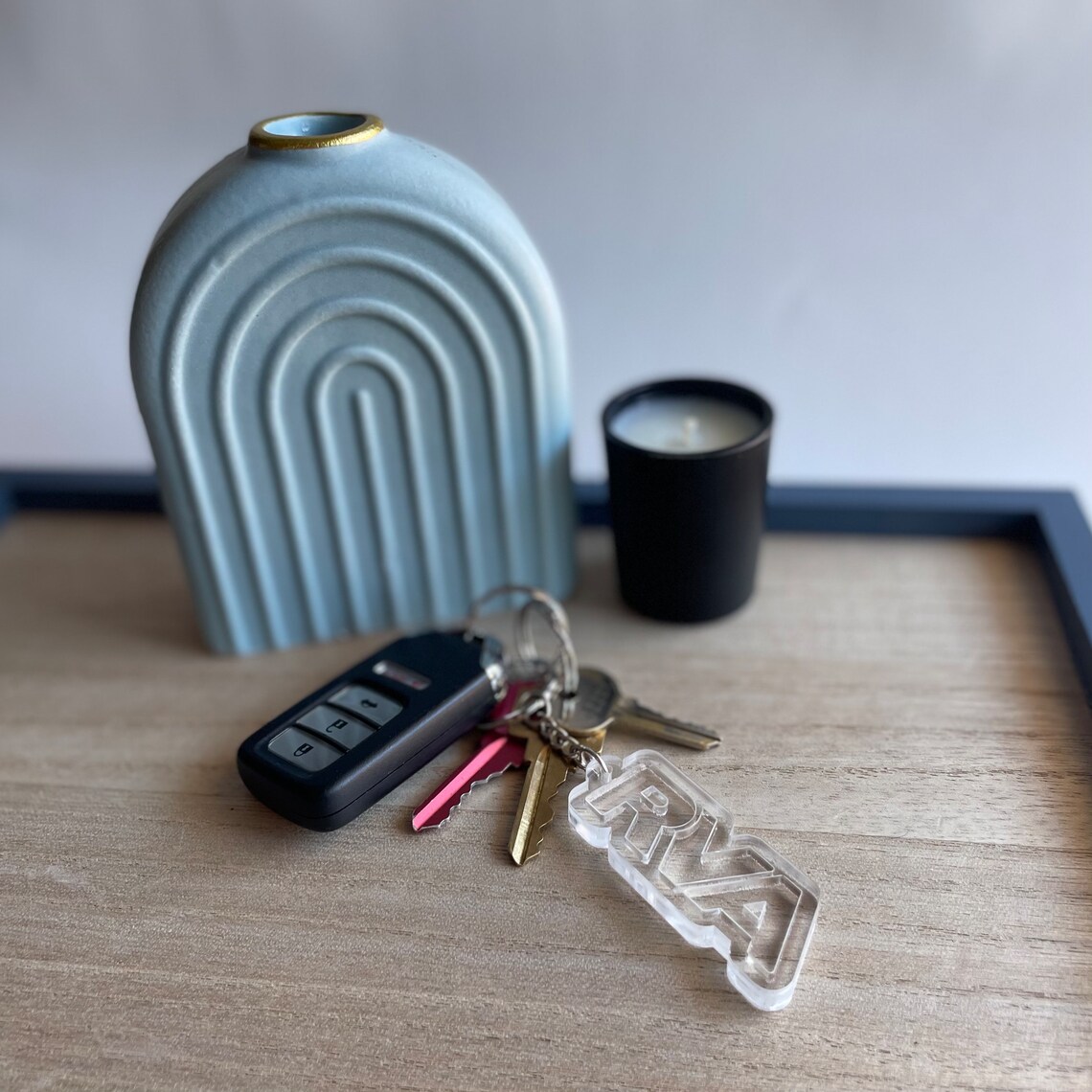 RVA Keychains Richmond, Virginia Acrylic, Wood Keychain - Etsy