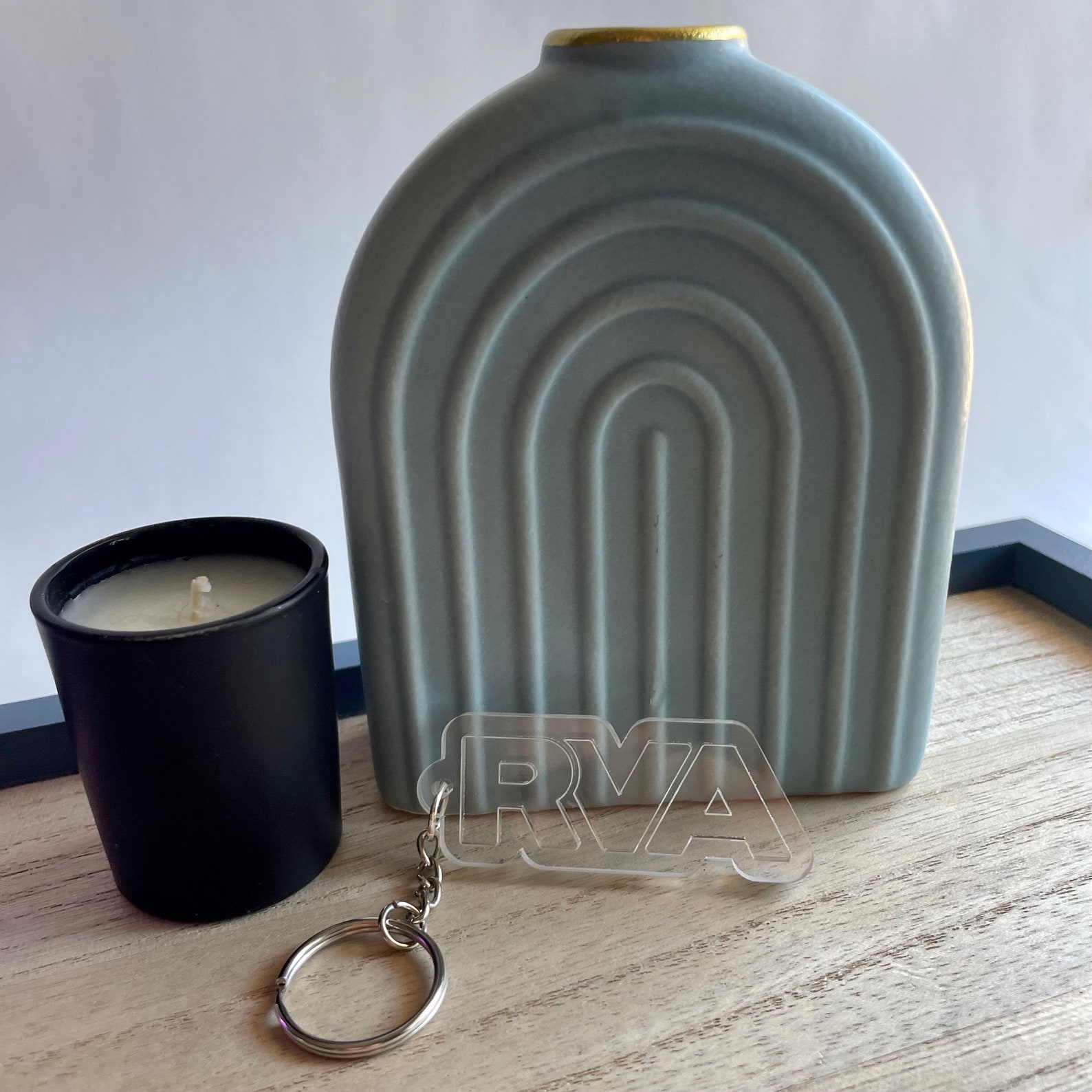 RVA Keychains Richmond, Virginia Acrylic, Wood Keychain - Etsy