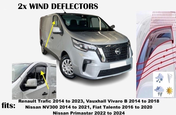 Nissan primastar wind deflectors store