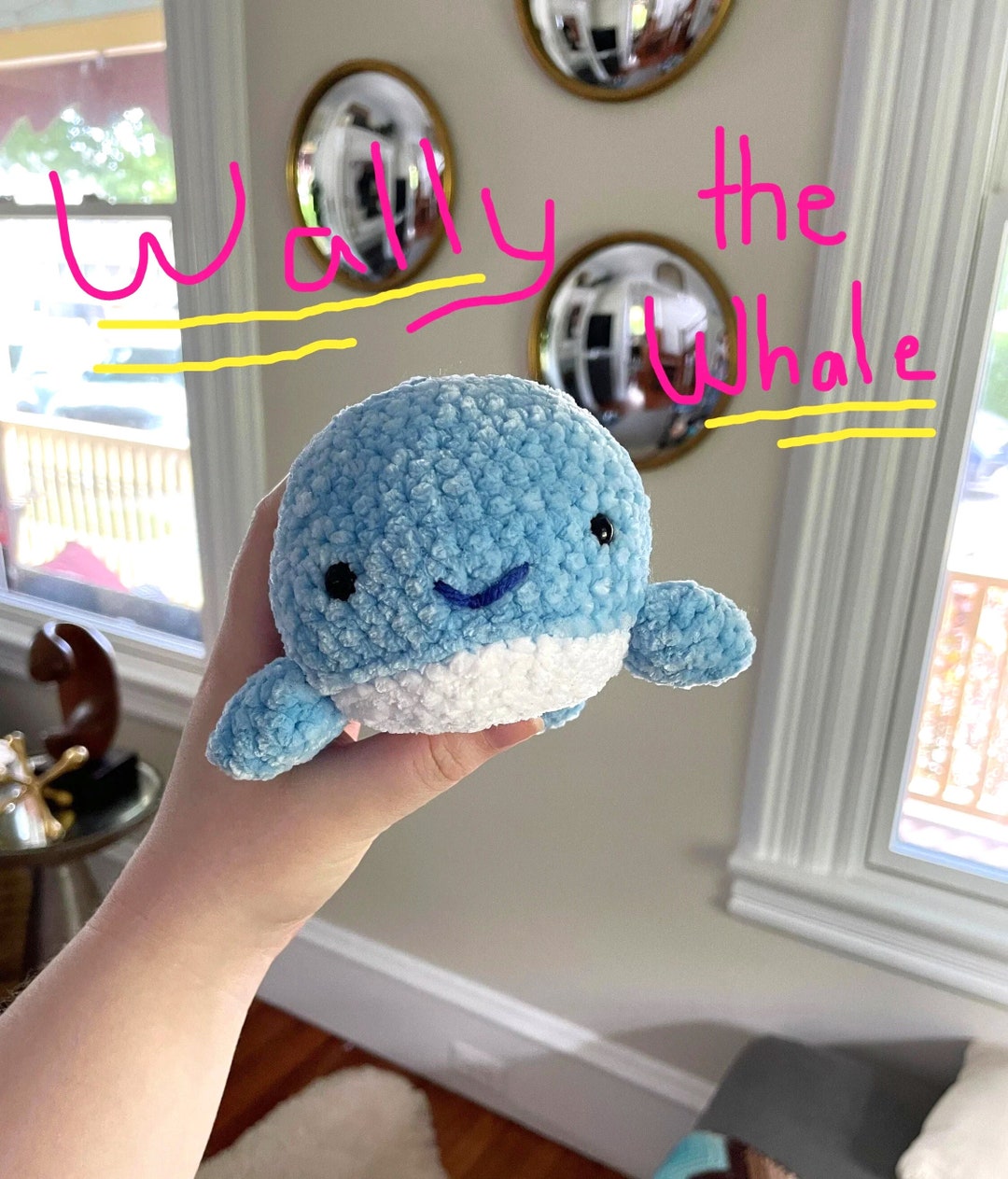 Wally the Whale and Orri the Orca Handmade Crochet Plushies - Etsy