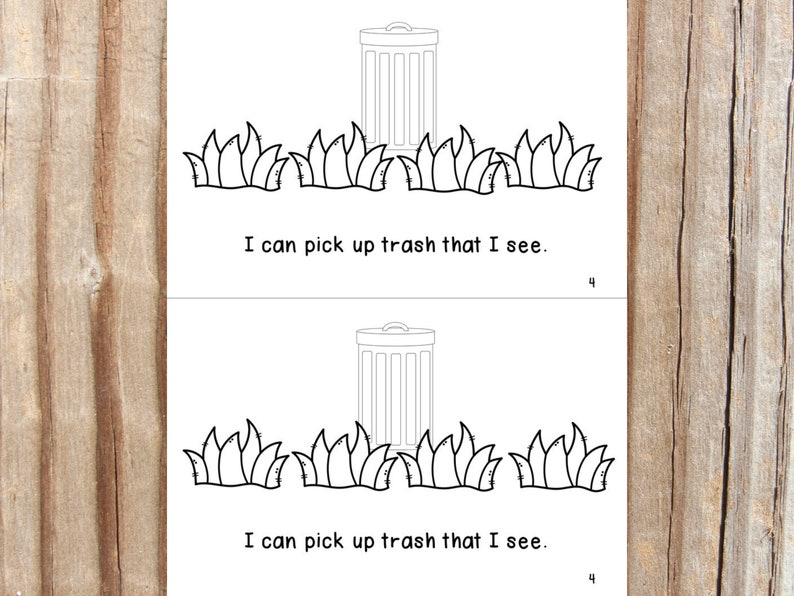 Printable Earth Day Mini Book- Environmental Education-nature Based ...