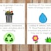 Earth Day Pintables-earth Day Worksheet-earth Day Mini Posters-earth ...