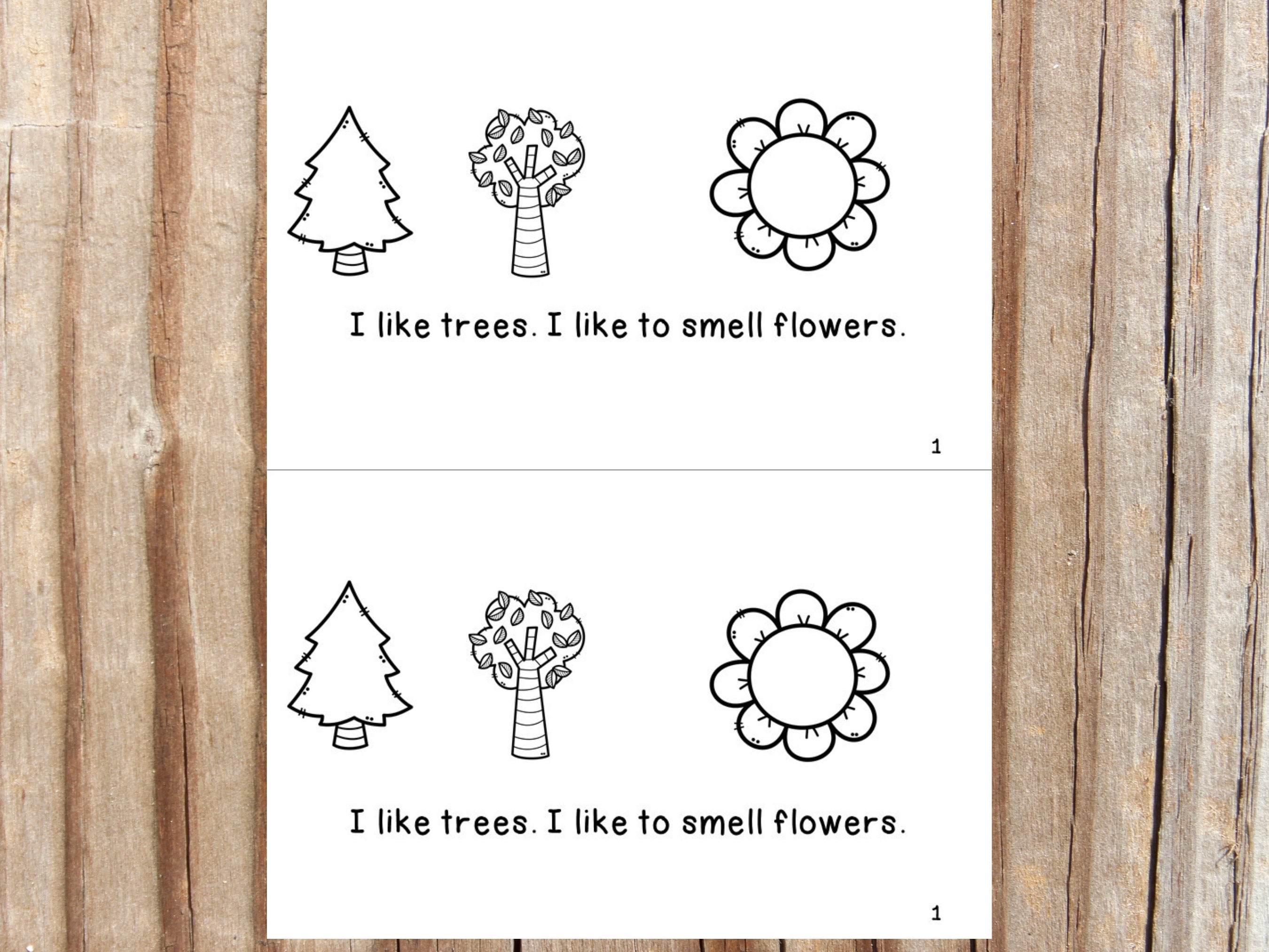 Printable Earth Day Mini Book- Environmental Education-nature Based ...