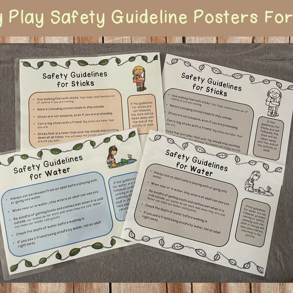 Safety Posters - Etsy
