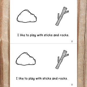 Printable Earth Day Mini Book- Environmental Education-nature Based ...