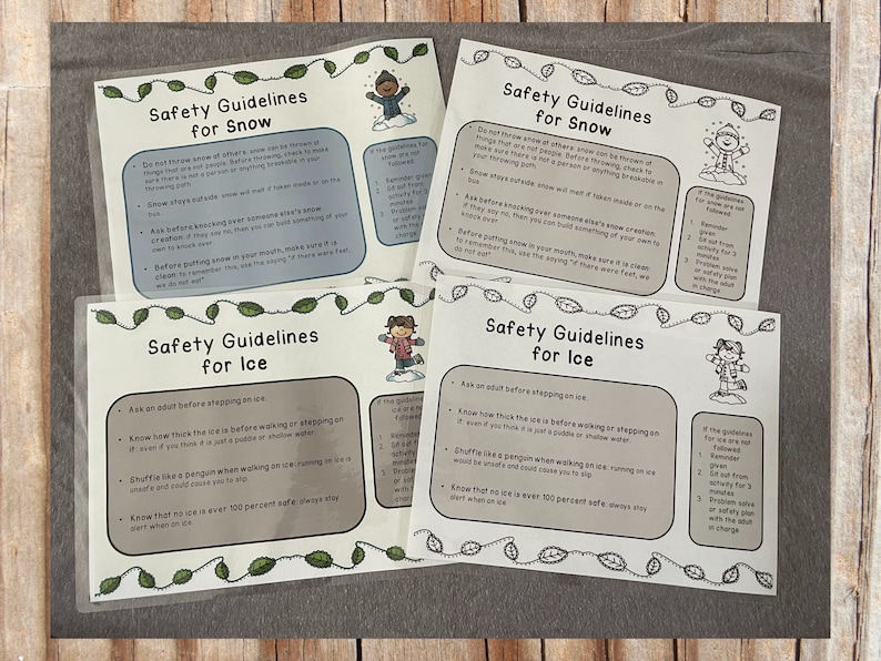 Safety Guideline Posters for Kids - Risky Play Outside - Families ...