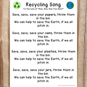 Earth Day Pintables-earth Day Worksheet-earth Day Mini Posters-earth ...