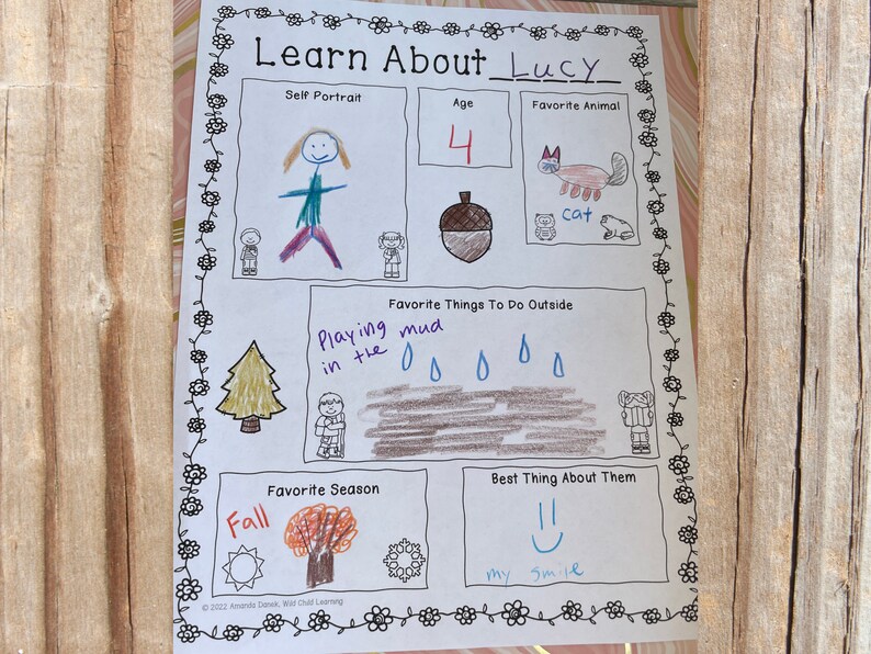 All About Me Worksheet-learn About Me Worksheet-preschool, Kindergarten ...