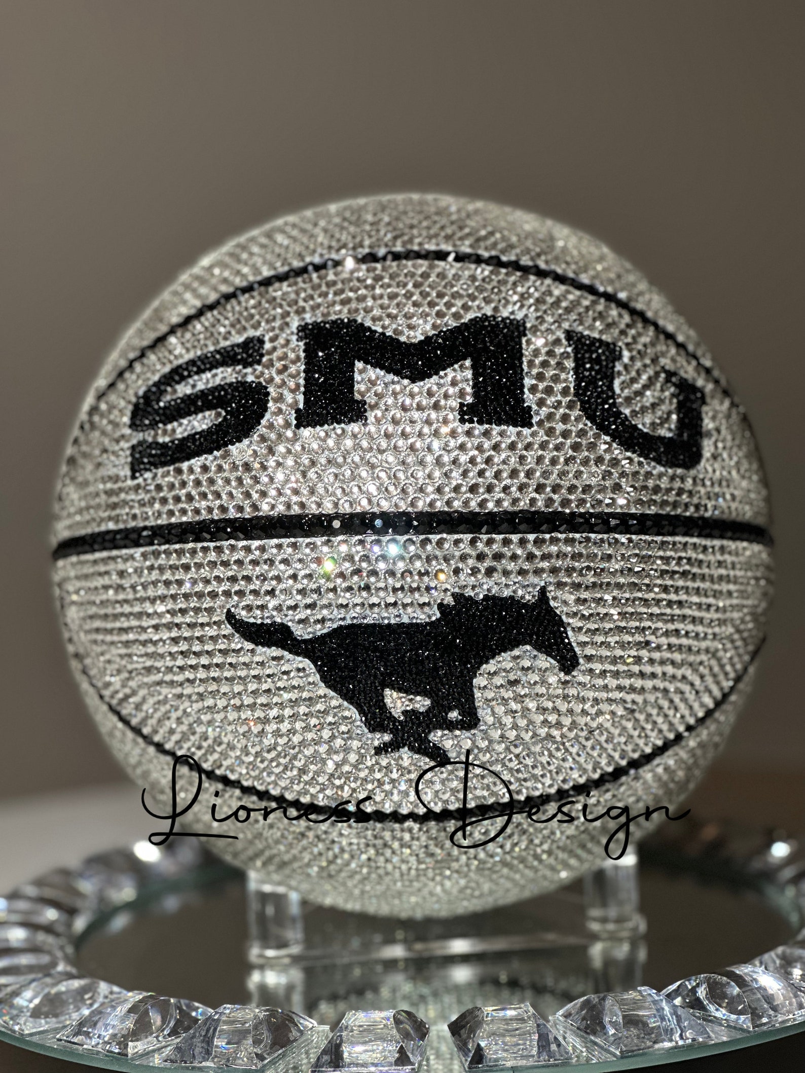 Customized Rhinestone Team Basketball - Etsy