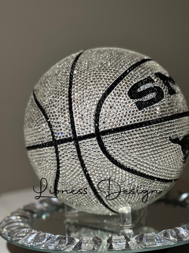Customized Rhinestone Team Basketball - Etsy