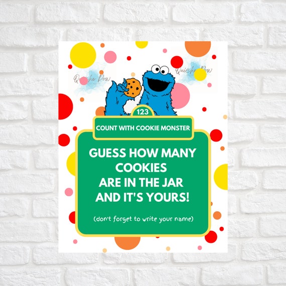 Cookie Monster Name Logo