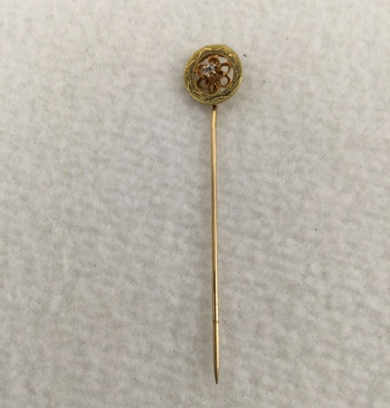 Antique diamond pin stick - Gem