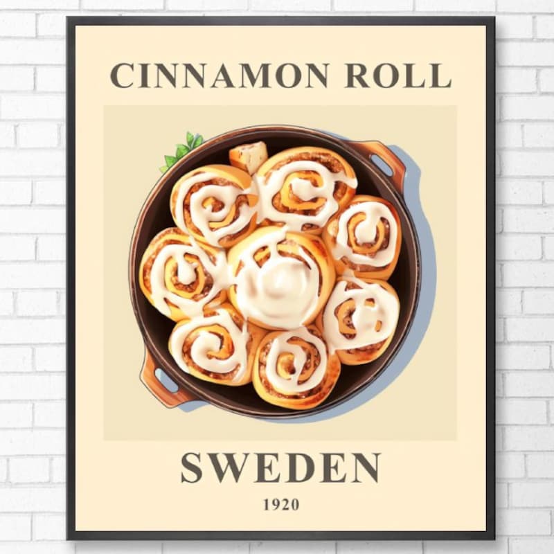 Cinnamon Roll - Etsy