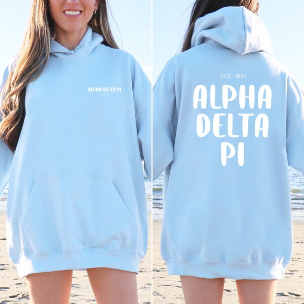 White Fox Sorority Sweatshirt - Etsy