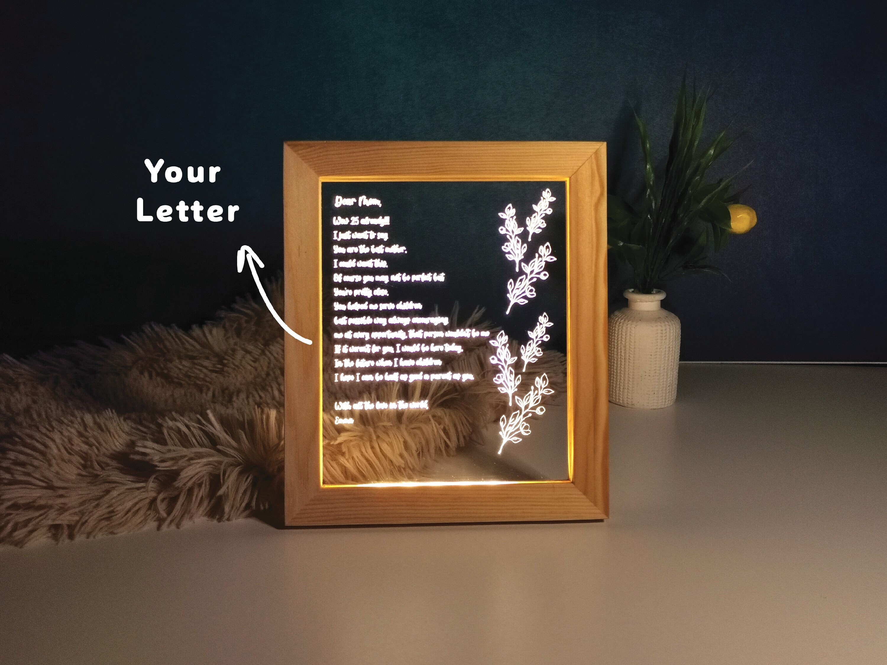 Customized Hand-written Letter for Mom: Mother's Day Gift Ideas ...
