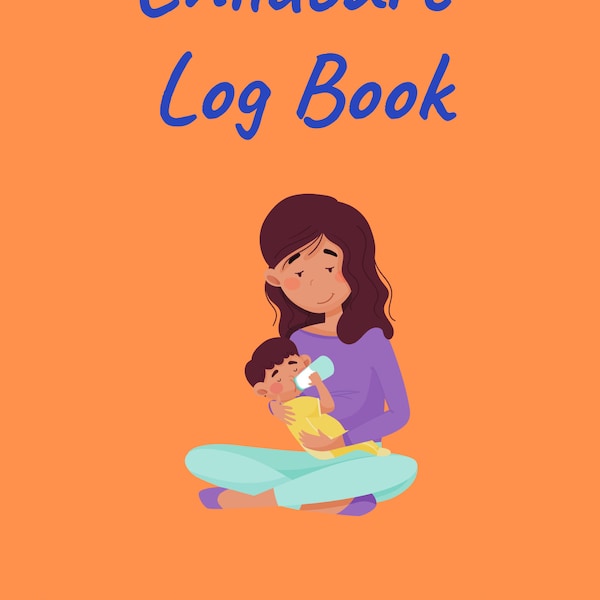 Childcare Log Book - Etsy