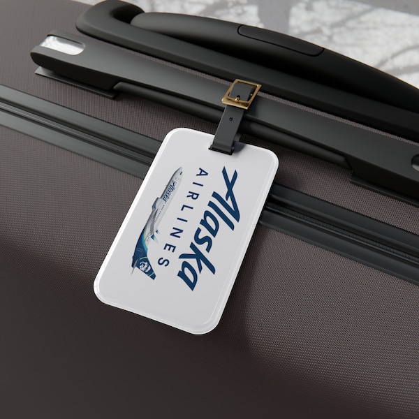 Luggage Tags Alaska Airlines - Etsy