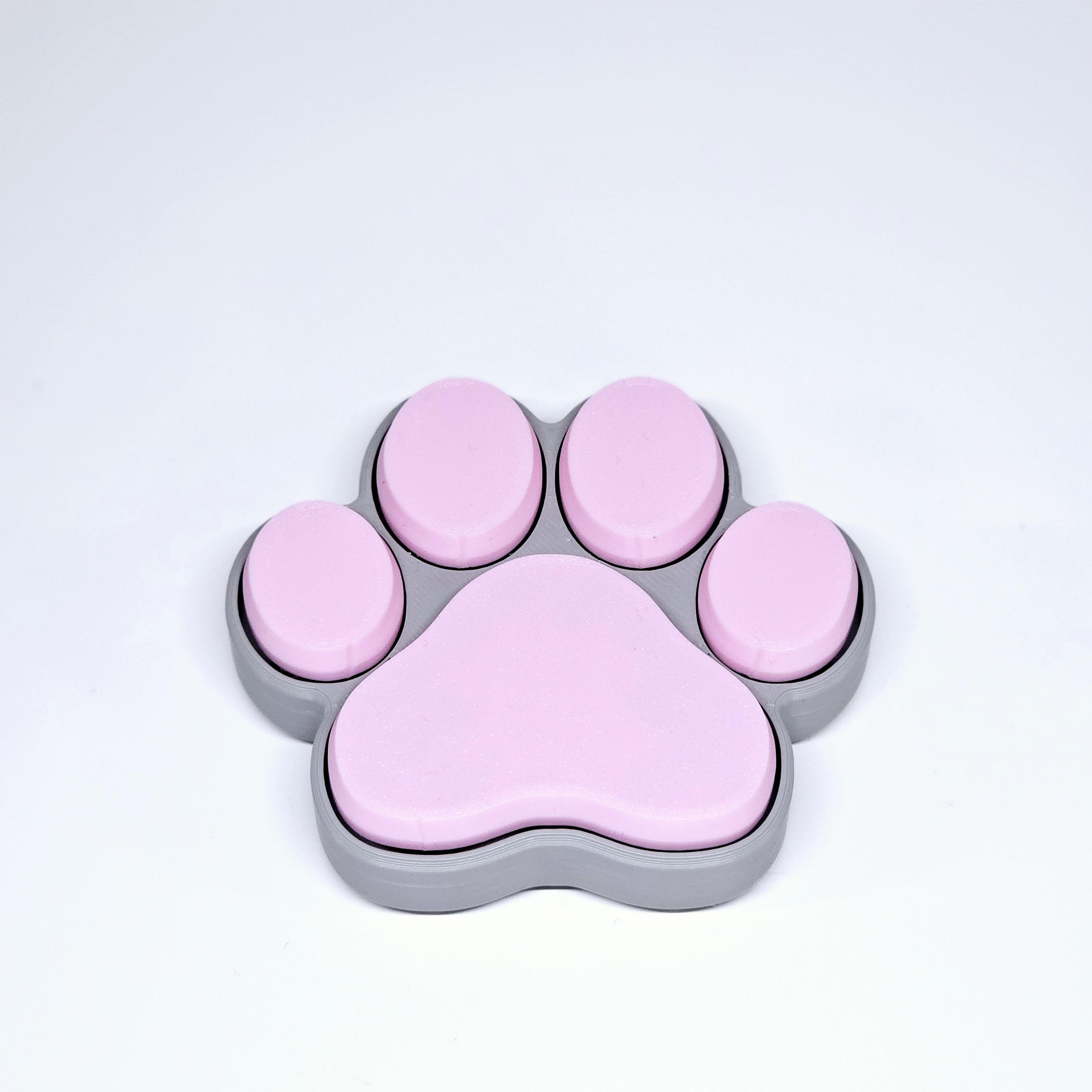 Cat Paw Fidget Toy, Fidget Clicker, Desk Toy for Adults,clicky Keyboard ...