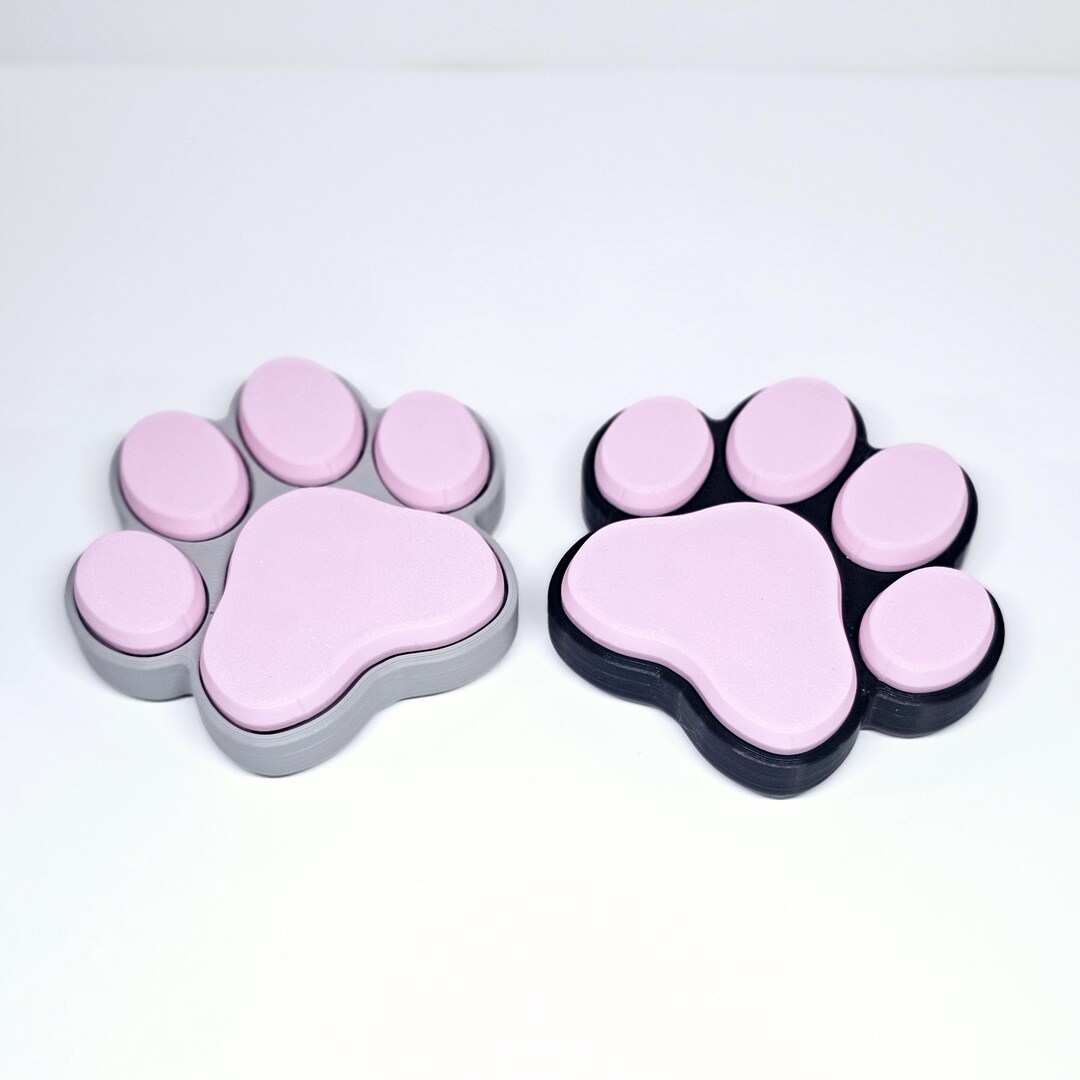 Cat Paw Fidget Toy, Fidget Clicker, Desk Toy for Adults,clicky Keyboard ...