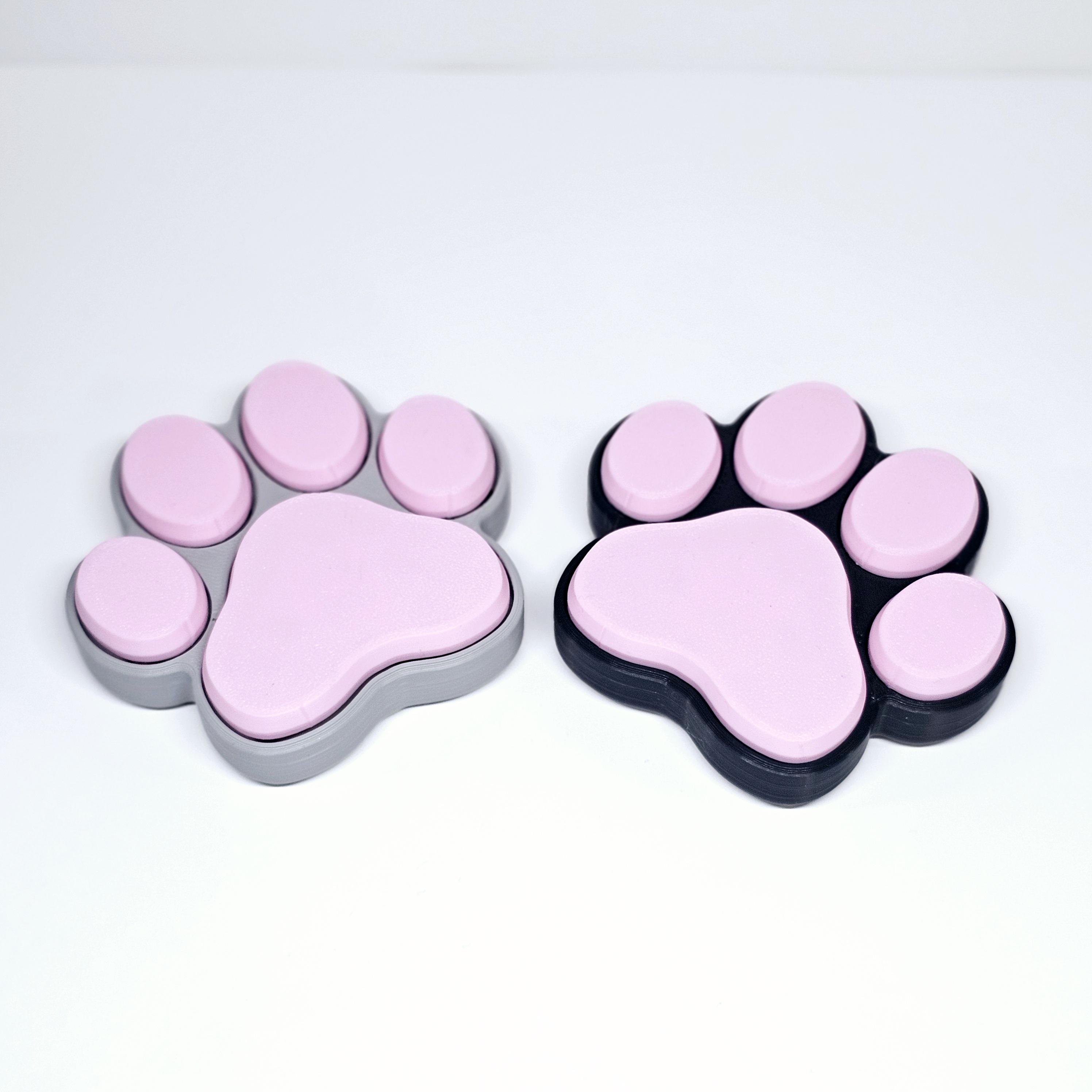Cat Paw Fidget Toy, Fidget Clicker, Desk Toy for Adults,clicky Keyboard ...