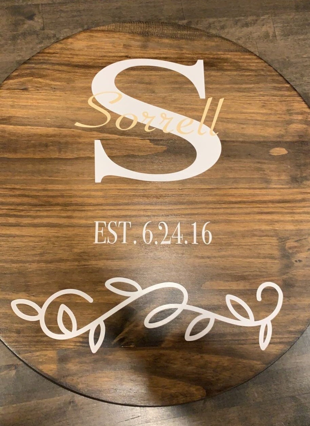 Lazy Susan Board - Etsy