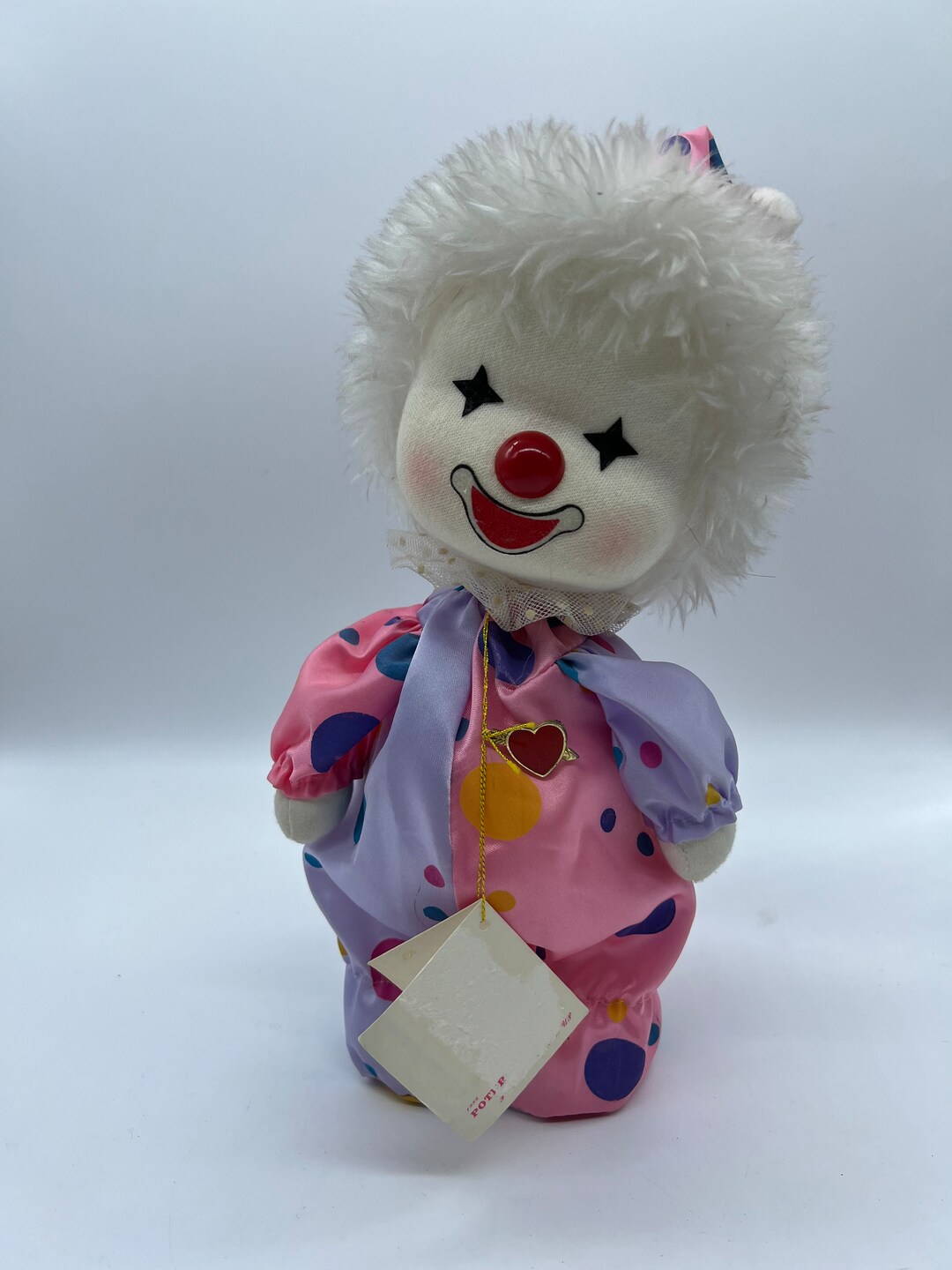 Vintage 1986 Potter Musical Wind up Clown Doll Moving Headplays - Etsy