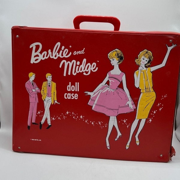 Barbie and Midge Doll Case - Etsy