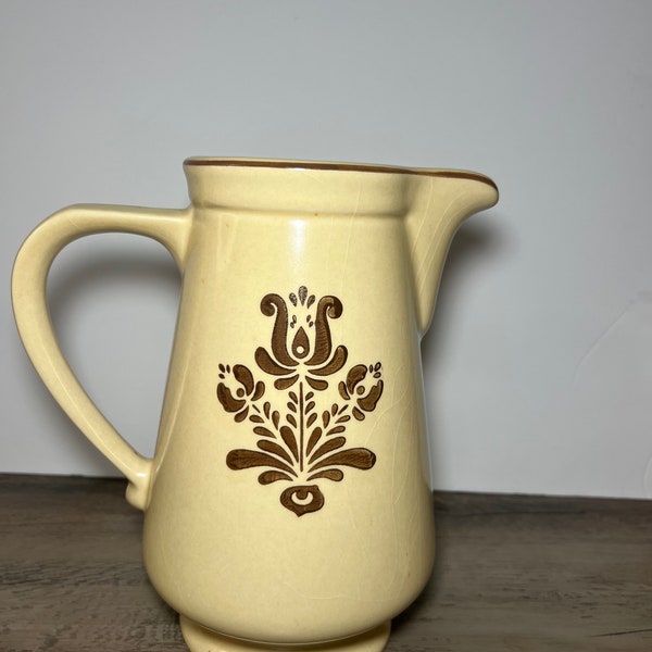 Pfaltzgraff Pitcher - Etsy