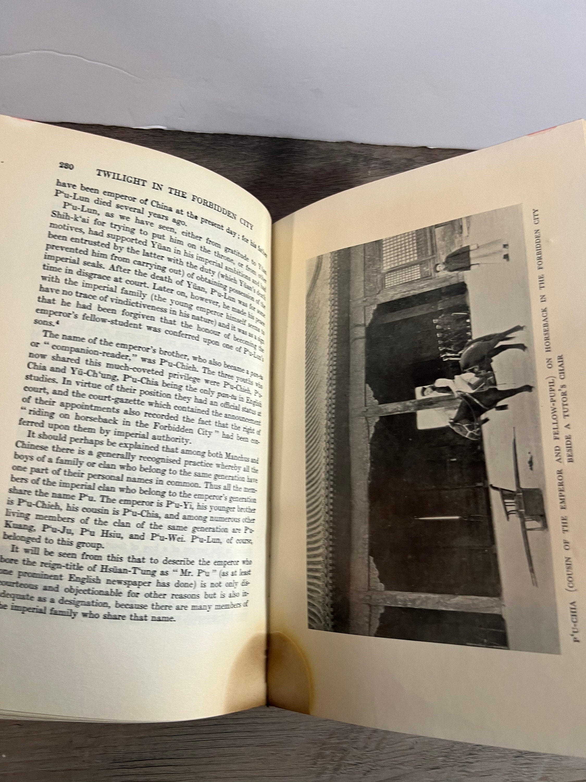 Rare Vintage Twilight in the Forbidden City by Reginald F. Johnston ...