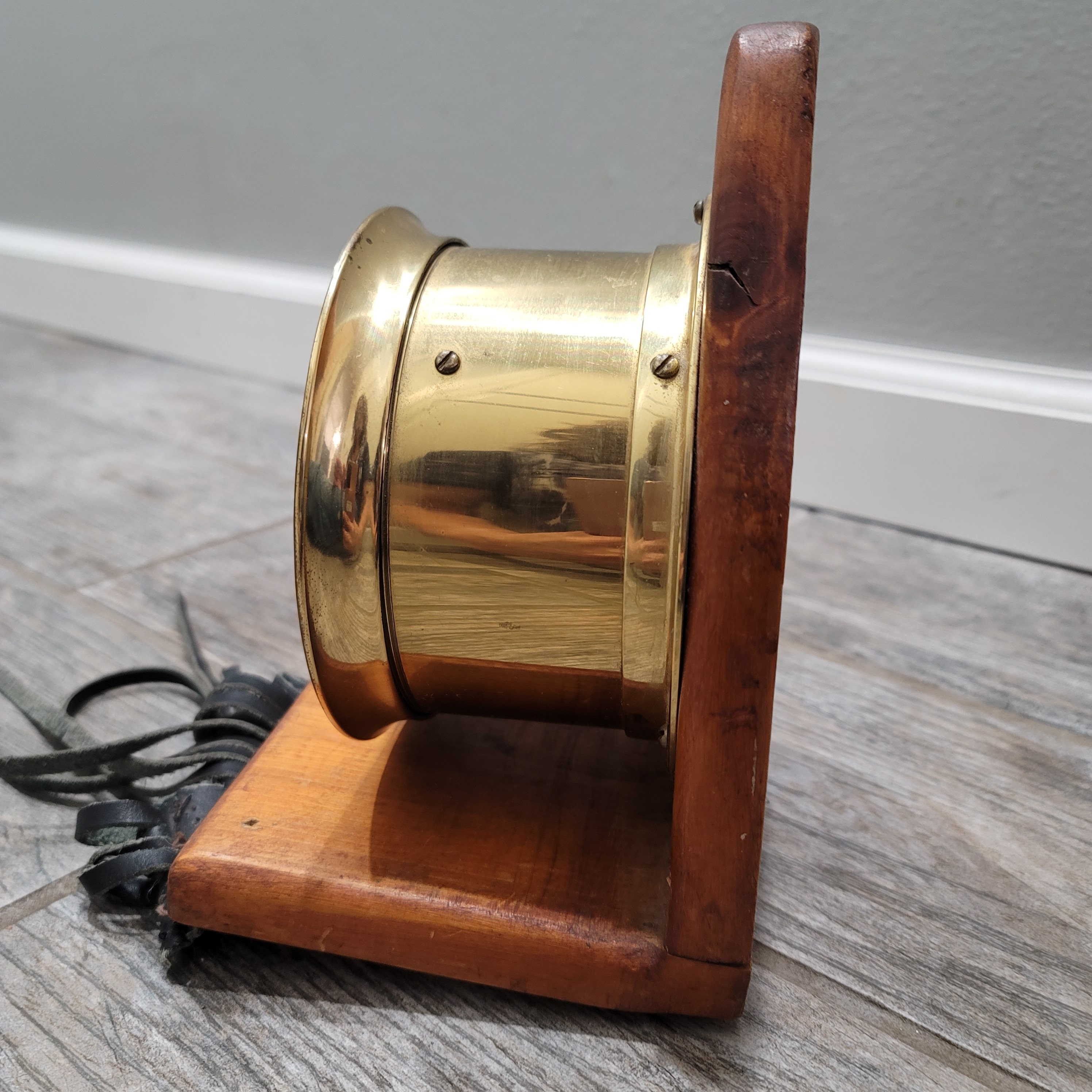 Seth Thomas Brass Ships Bell Clock - Etsy