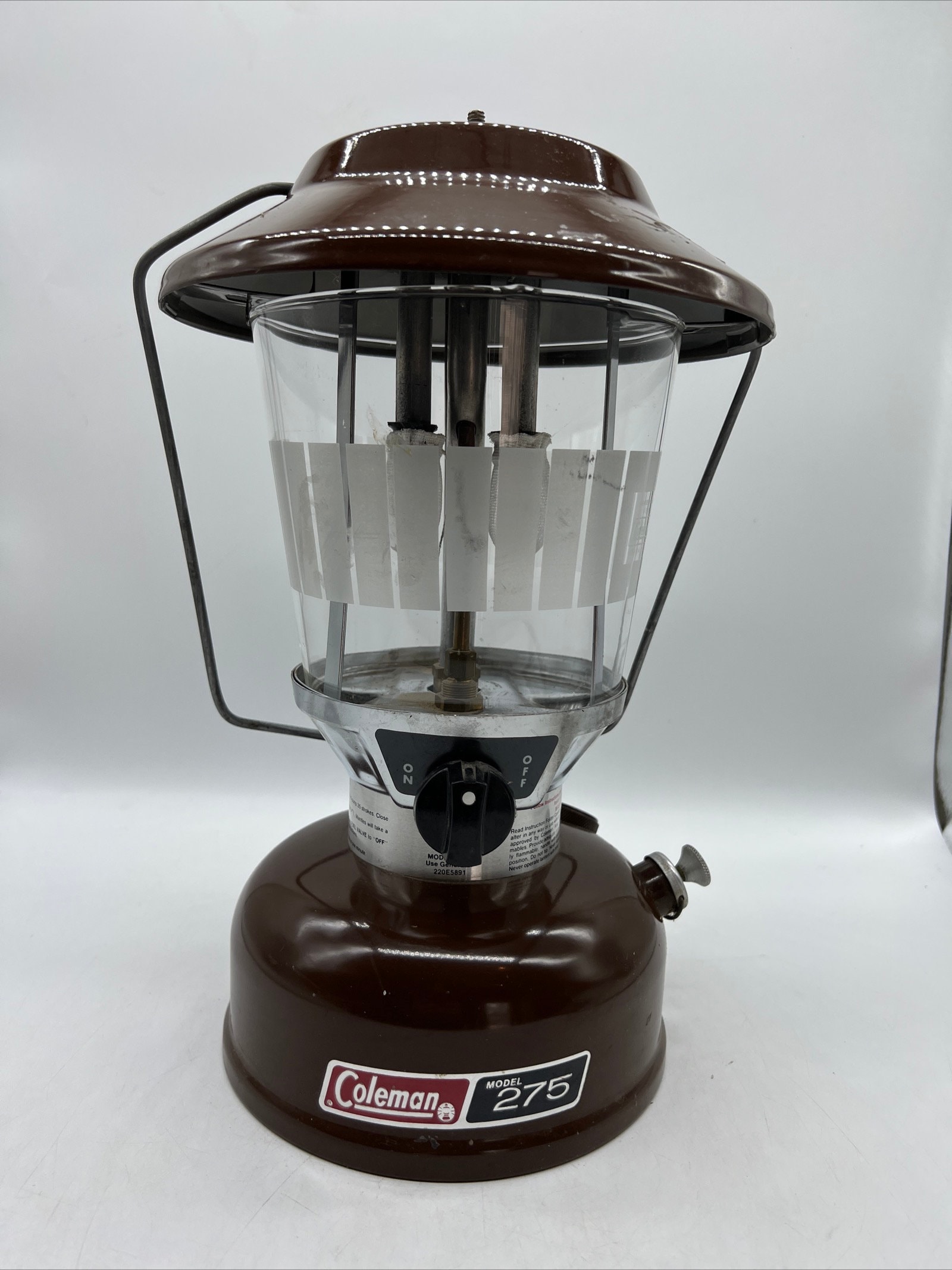 Vintage 1985 Coleman Green CL2 Adjustable Model 288 Double Mantle Lantern 05/91 海外 即決-