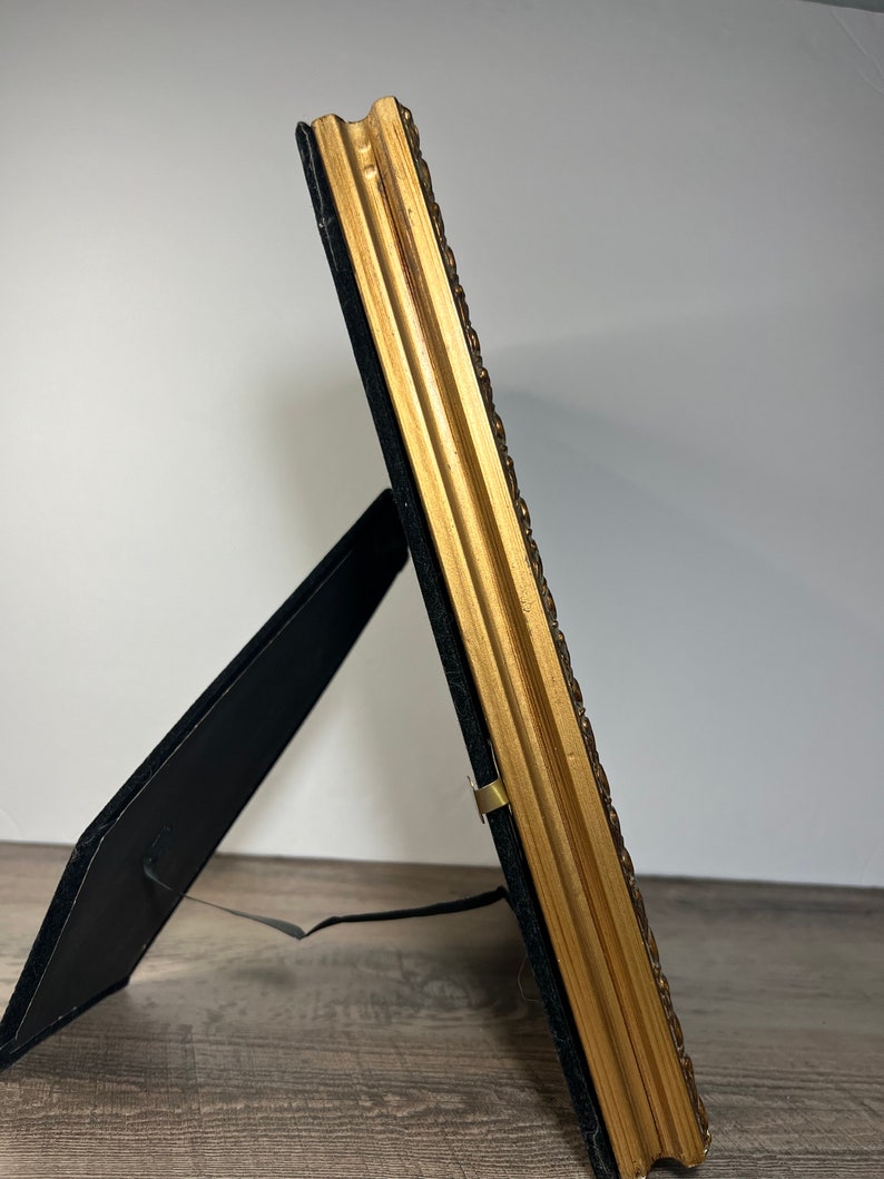 Antique Ornate Hand Carved Gold Gilded Wooden Picture Frame Circa 1920s ...