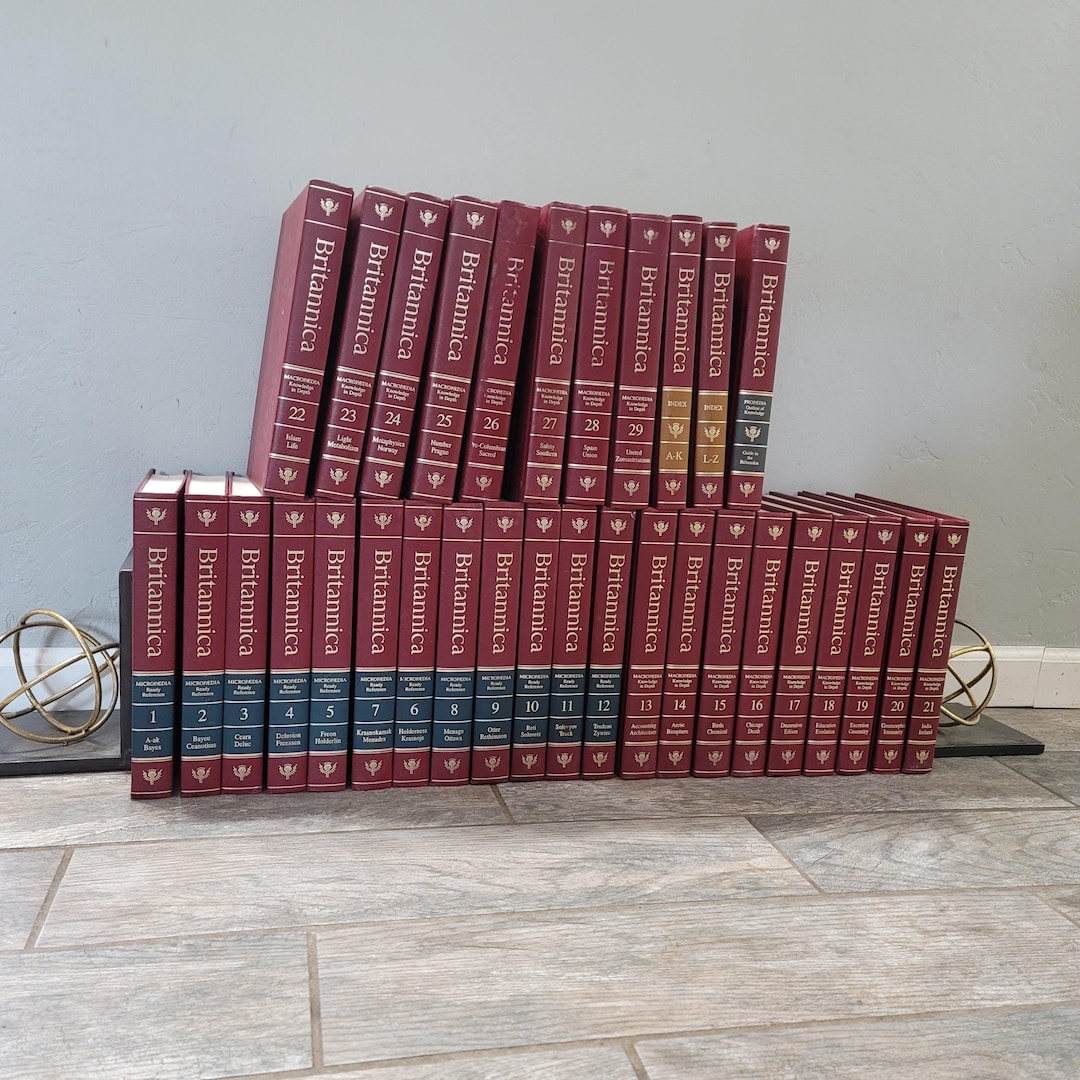 Encyclopedia Britannica 15th Edition 1974-1990 Complete Set VOL 1-29 ...