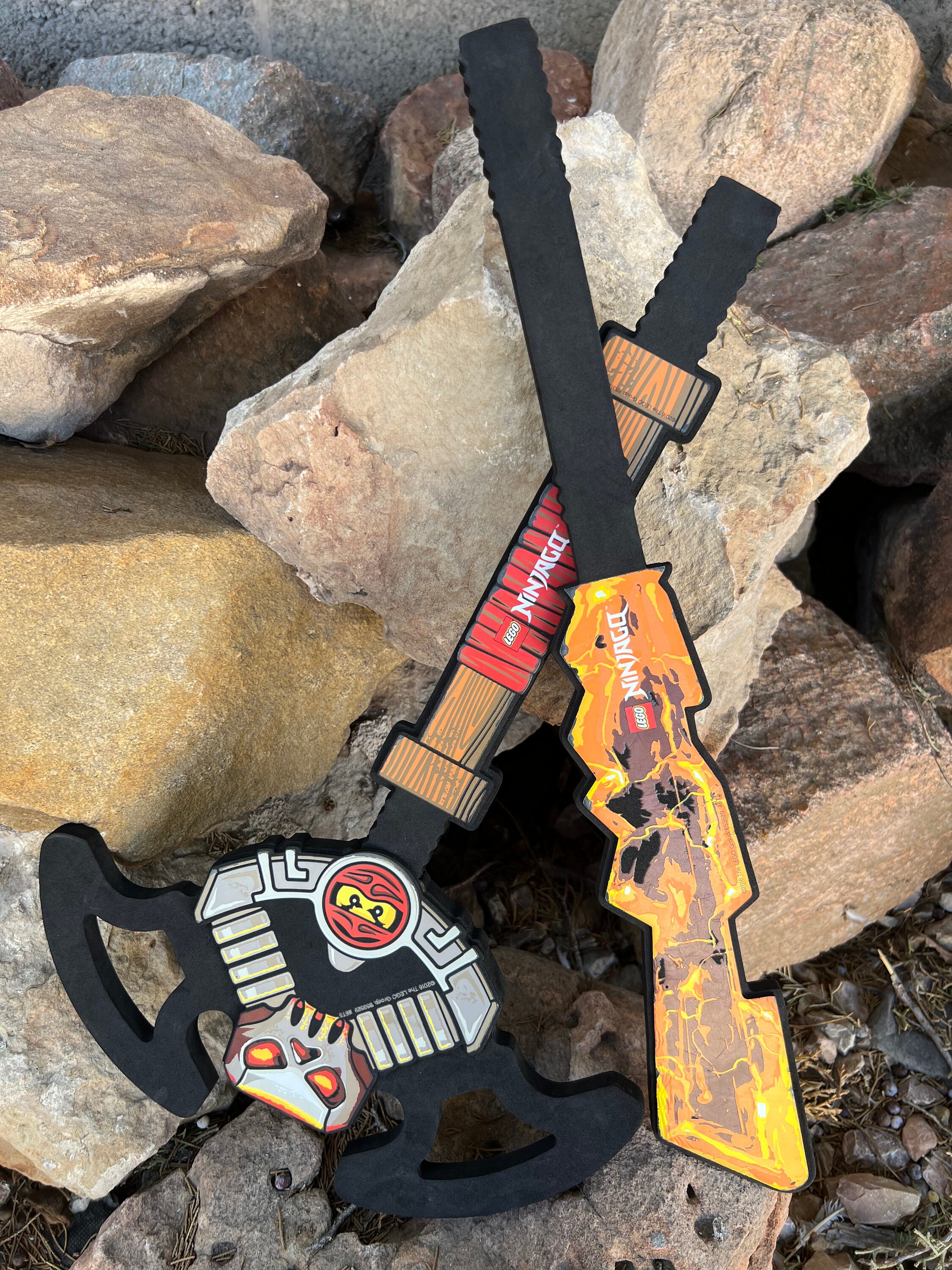 HTF Lego Ninjago Customizable Sword 853529 Complete Set. - Etsy