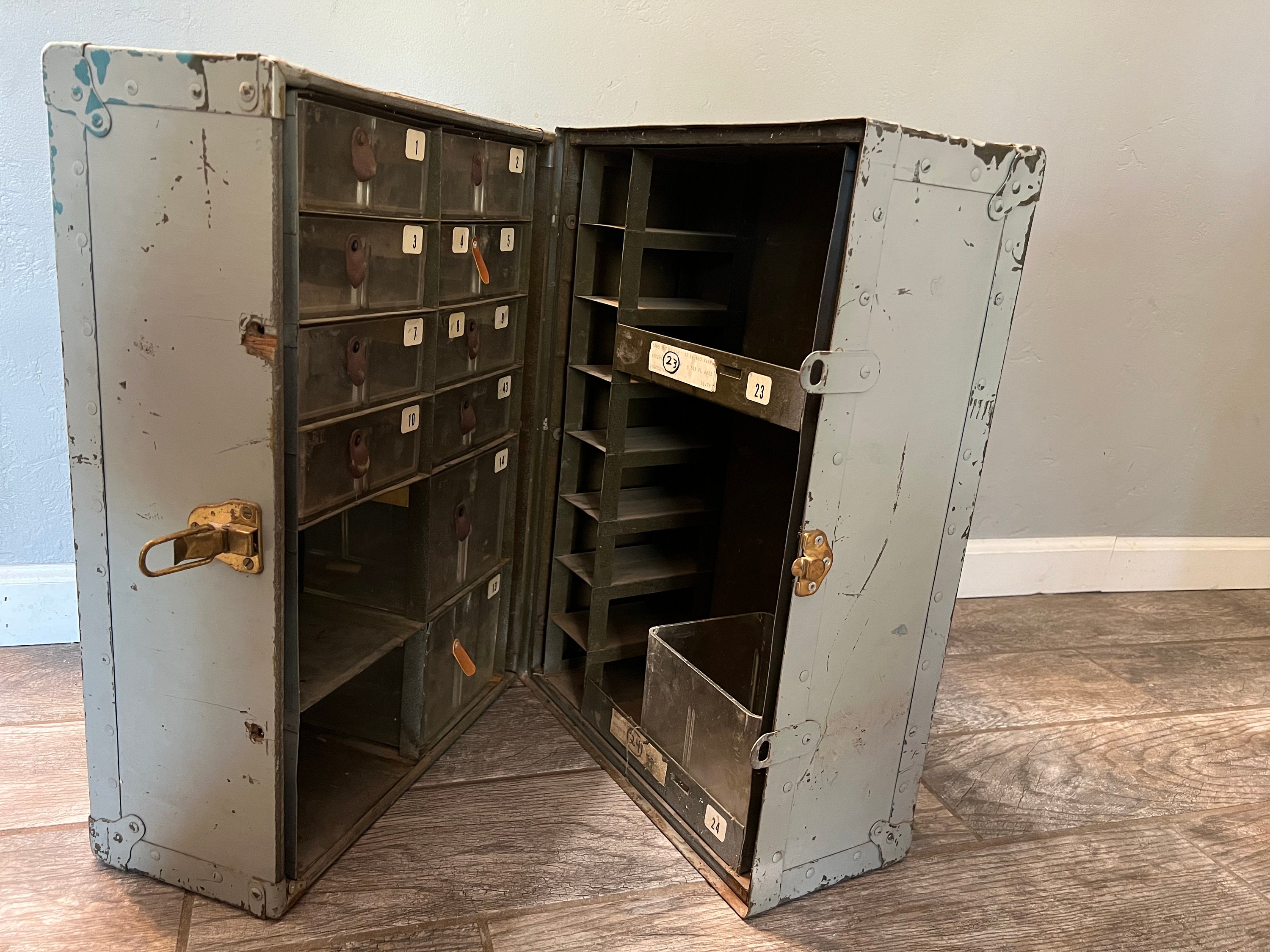 Vtg US Air Force Transport Storage Trunk - Etsy