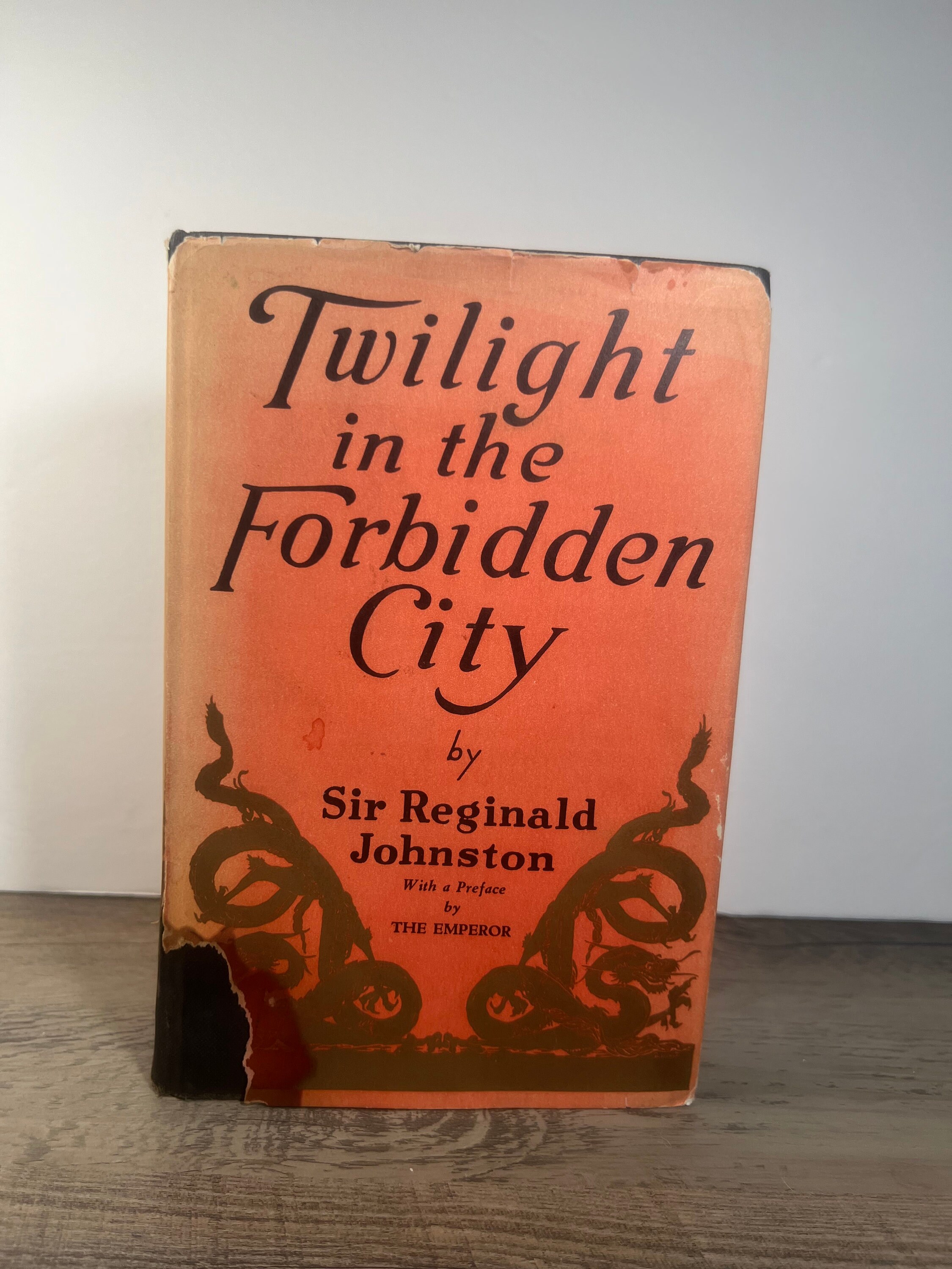 Rare Vintage Twilight in the Forbidden City by Reginald F. Johnston ...