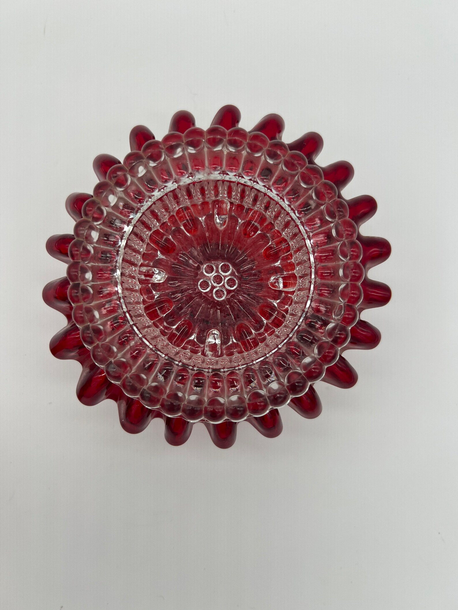 Fenton L.G. Wright Red Roses Fairy Lamp Complete With All 4 Pieces - Etsy