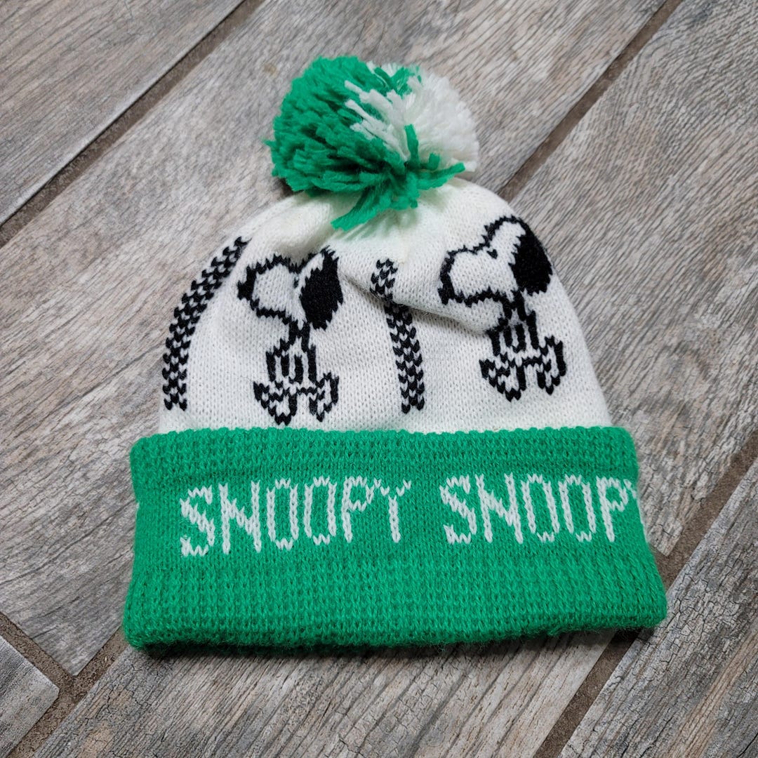 PEANTUS SNOOPY Cartoon Beanie Hat Snow Hat Winter Hat Cartoon Cap One Size Knit - Etsy