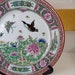 Beautiful Large Chinese Decorative Plate With Butterflies and Flowers ...