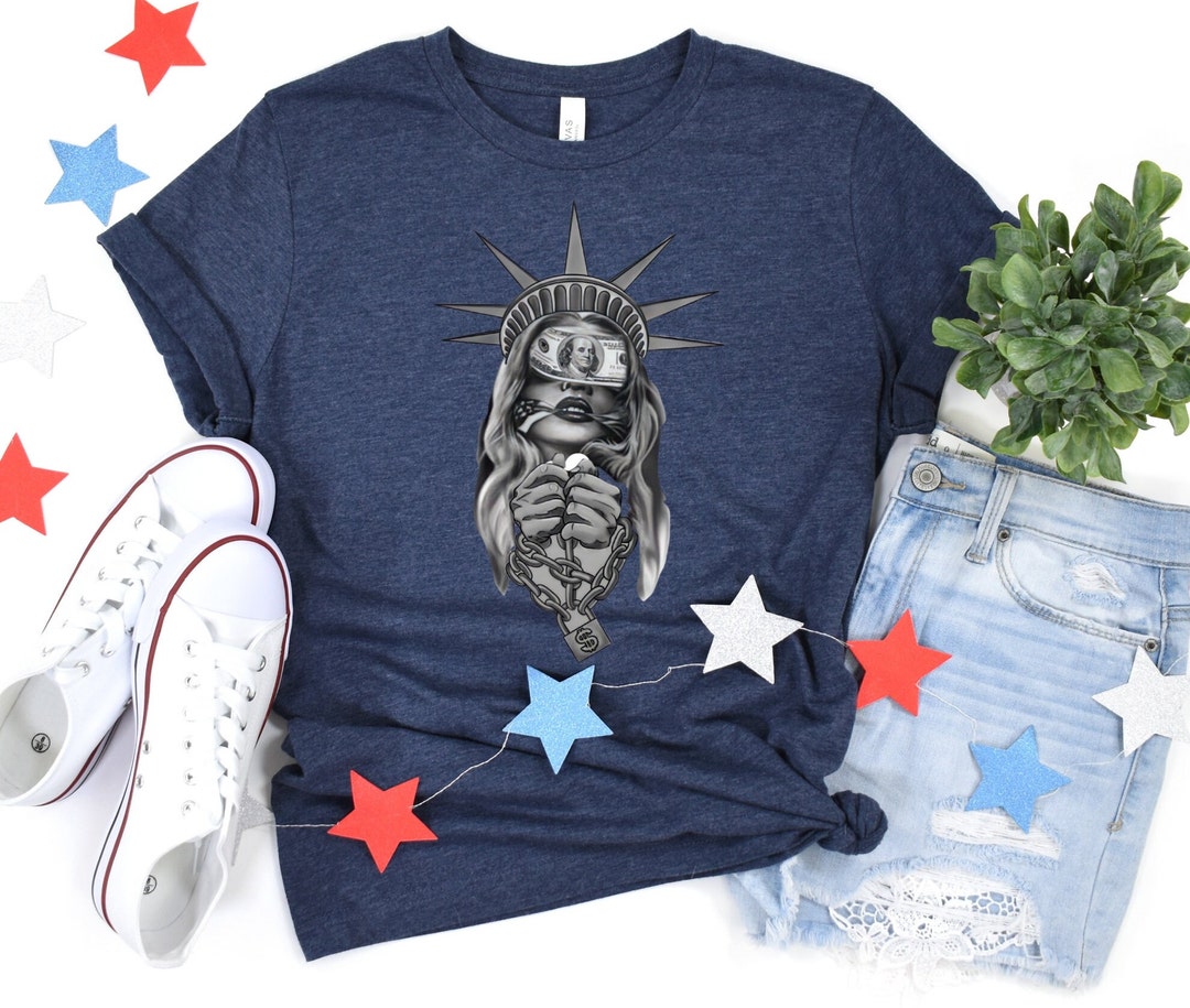 Lady Liberty Prisoner Tee, USA, Save the USA, Statue of Liberty ...