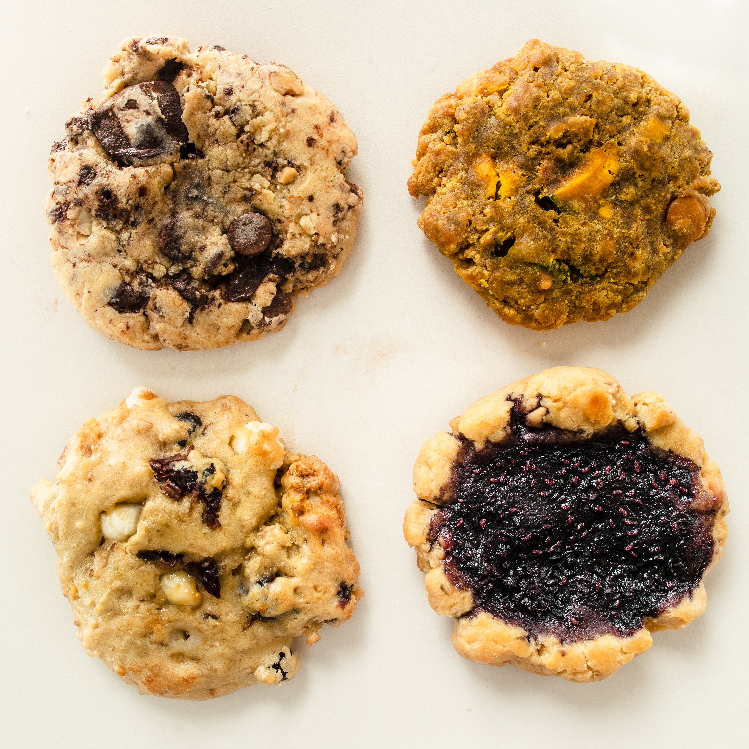 High-protein Peanut Butter & Jelly Cookies - Kev's Cookies [soft-baked ...