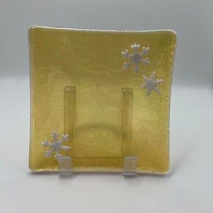 Snowflake Plate - Etsy