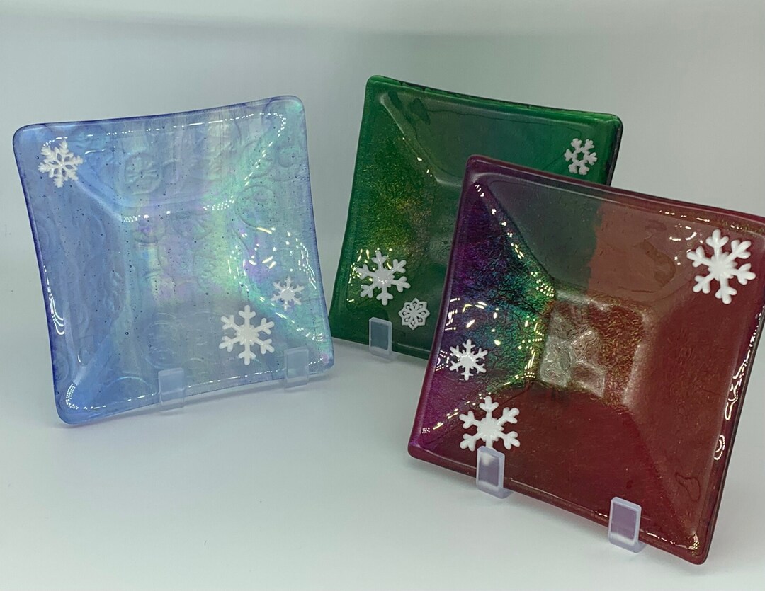 Snowflake Plate - Etsy